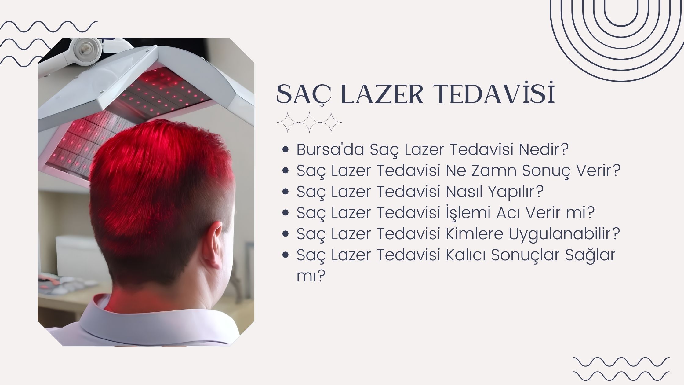 Saç Lazer Tedavisi - Ali Tuncer